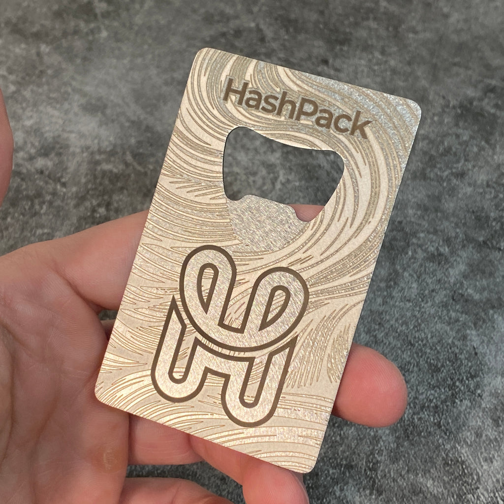 HashPack | Bottle Opener Card – The Ti Project