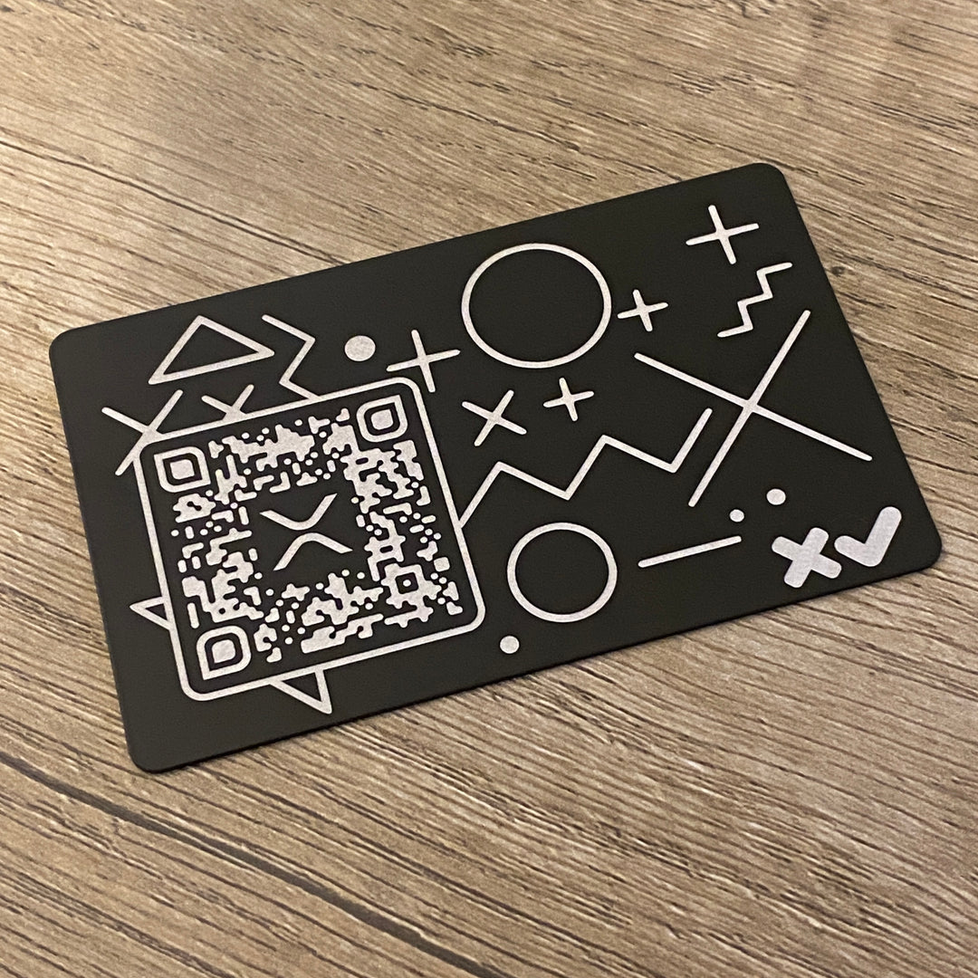 XAMAN Payments | Black Edition Engraved Card – The Ti Project